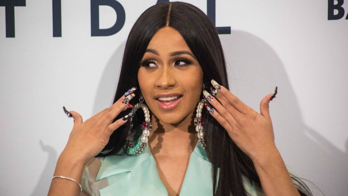 CARDI B HITS THE RUNWAY IN BALENCIAGA FALL 2024 FASHION SHOW - Loud ...
