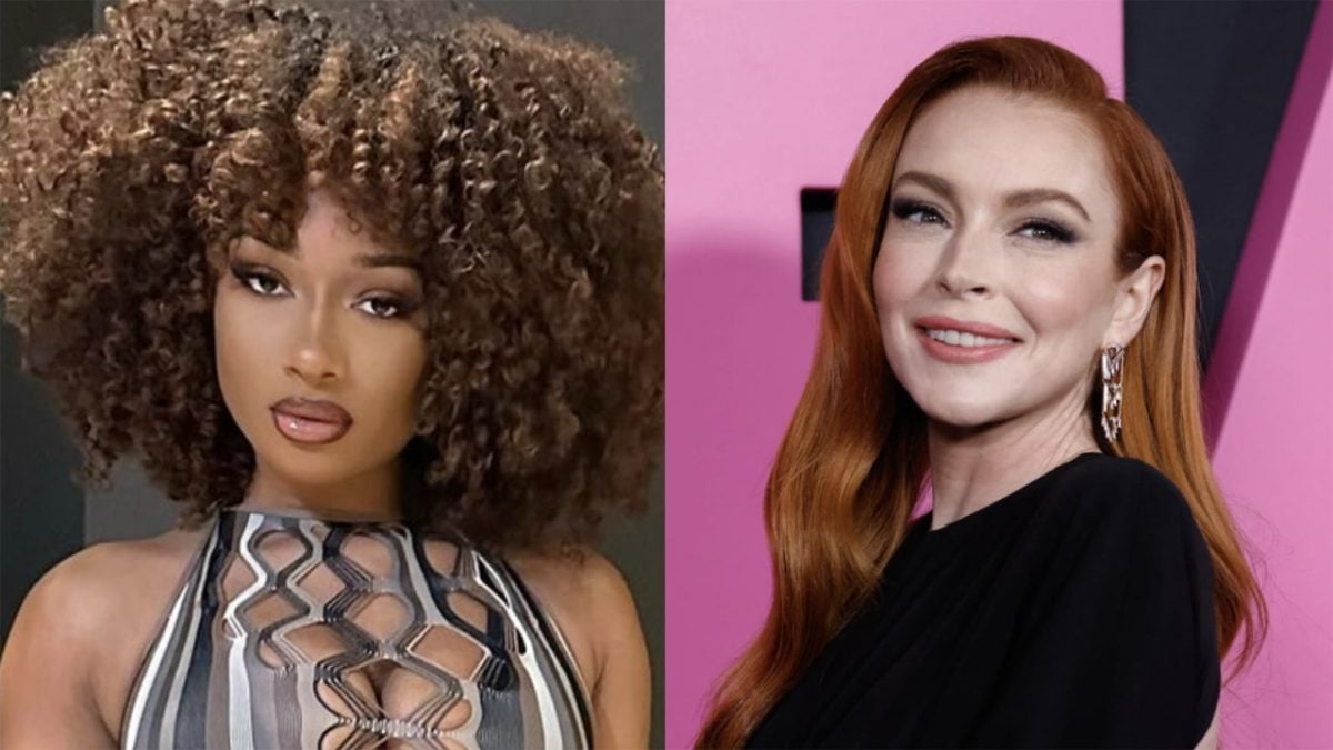MEGAN THEE STALLION SHADED BY LINDSAY LOHAN'S FATHER OVER HER LOOKS ...